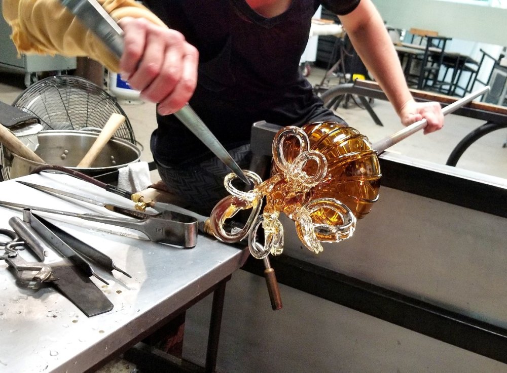 The Magic of Molten Glass: The Blown Glass Process | epiphany studios