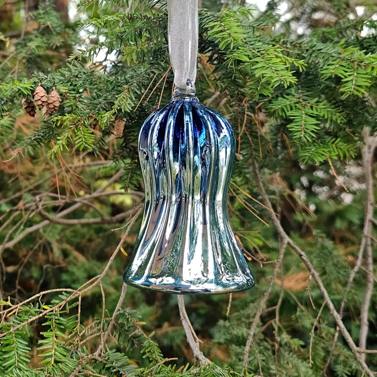 Silver Bell Ornament | epiphany studios